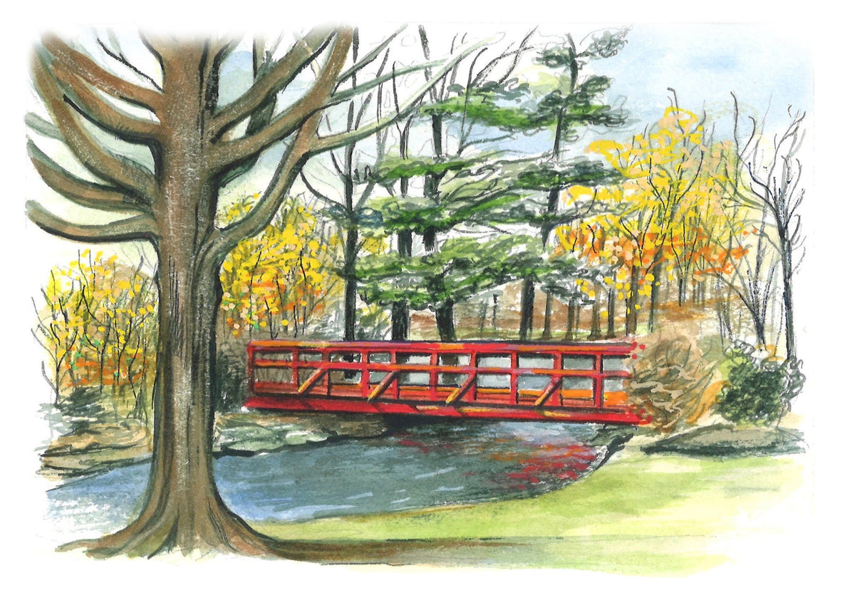 Watercolor of Knight Park in Collingswood, NJ Fine Art Print – Melissa ...